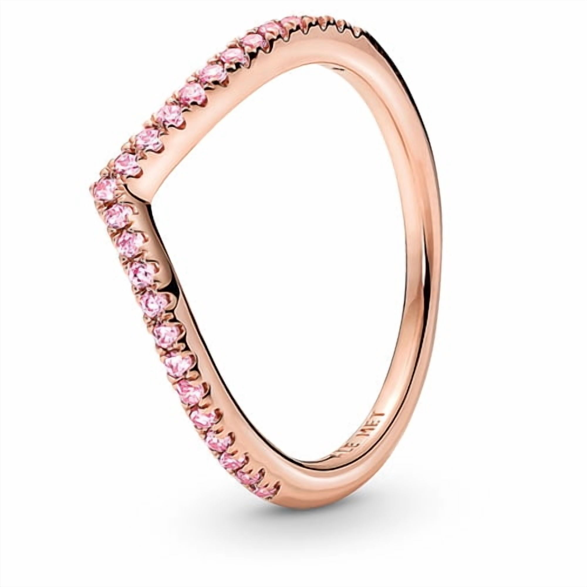 Pandora Timeless Wish Sparkling Pink Ring - Walmart.com
