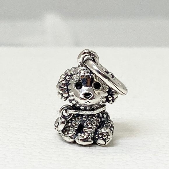 🌺Pandora Sterling Silver Poodle Puppy Dog Charm - Walmart.com