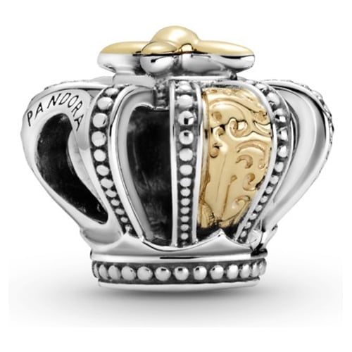 Pandora Two-Tone Regal Crown Charm - Walmart.com