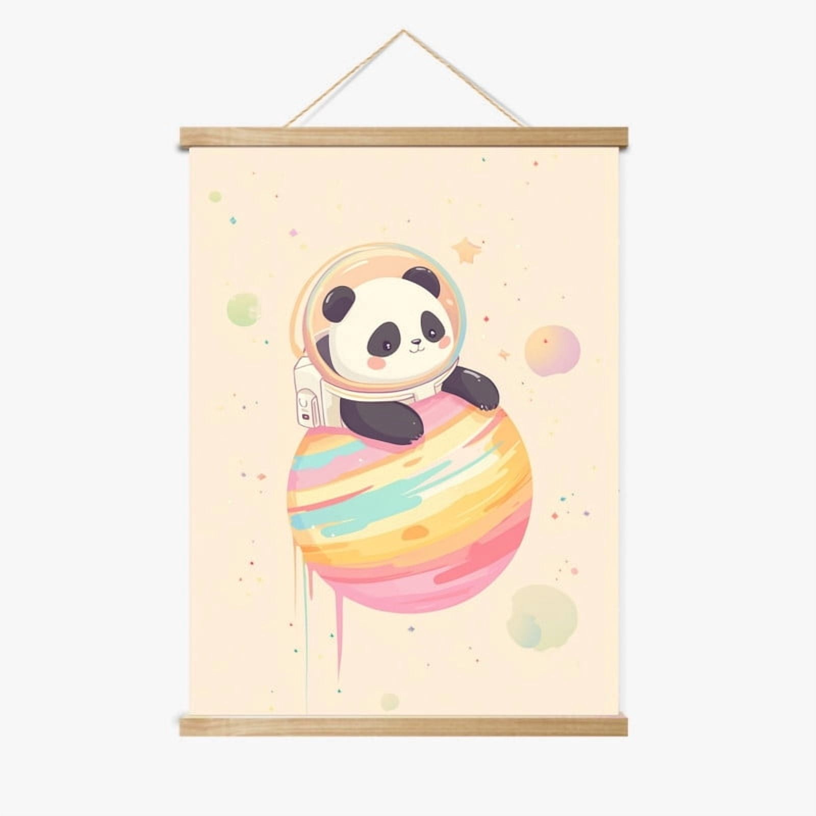 Pandora the Panda Magnetic Wood Frame Hanger by Dancing Littles Jungle ...