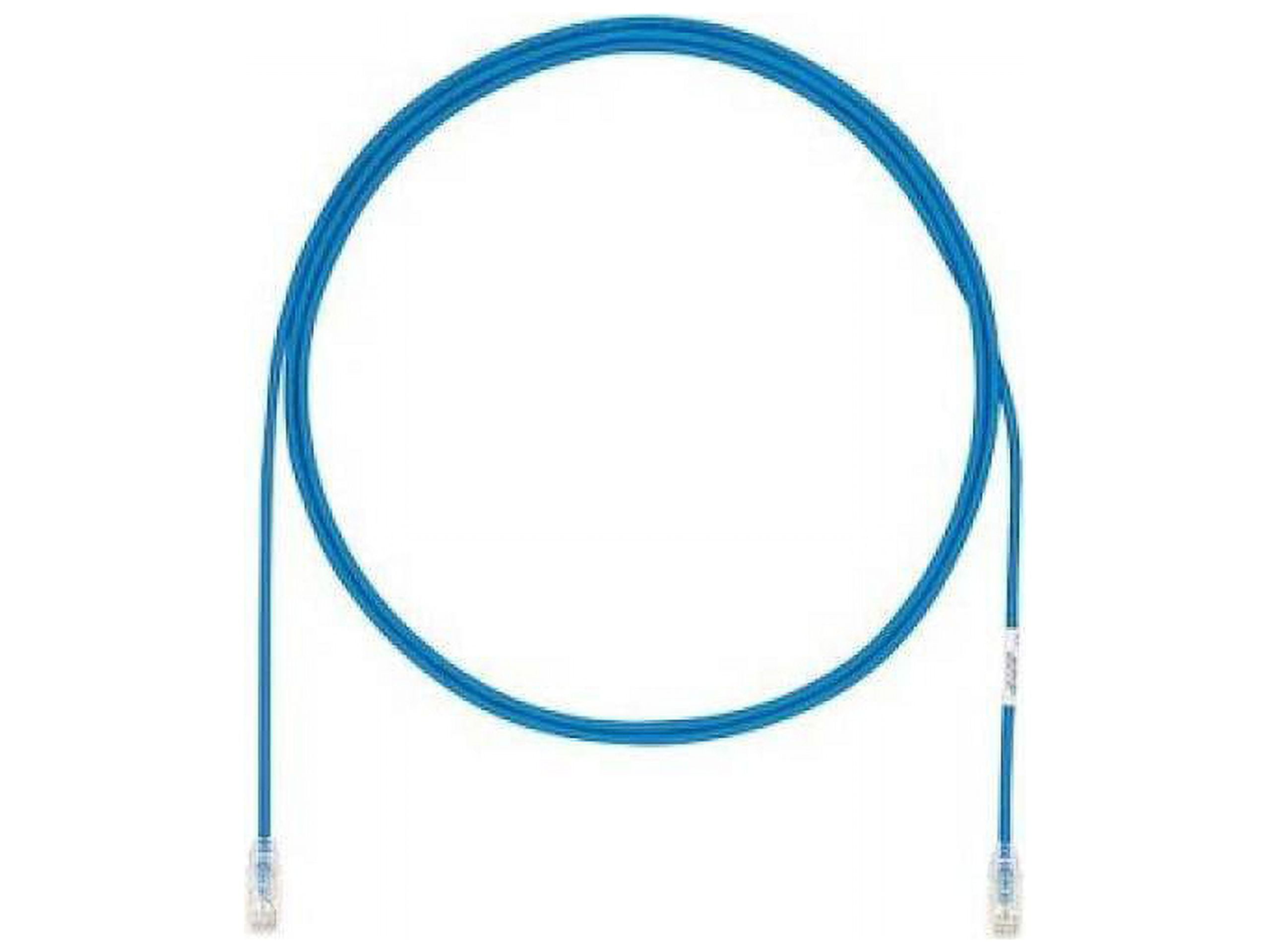 Panduit 7ft Cat6a UTP Snagless Network Patch Cable - Clear, Yellow ...