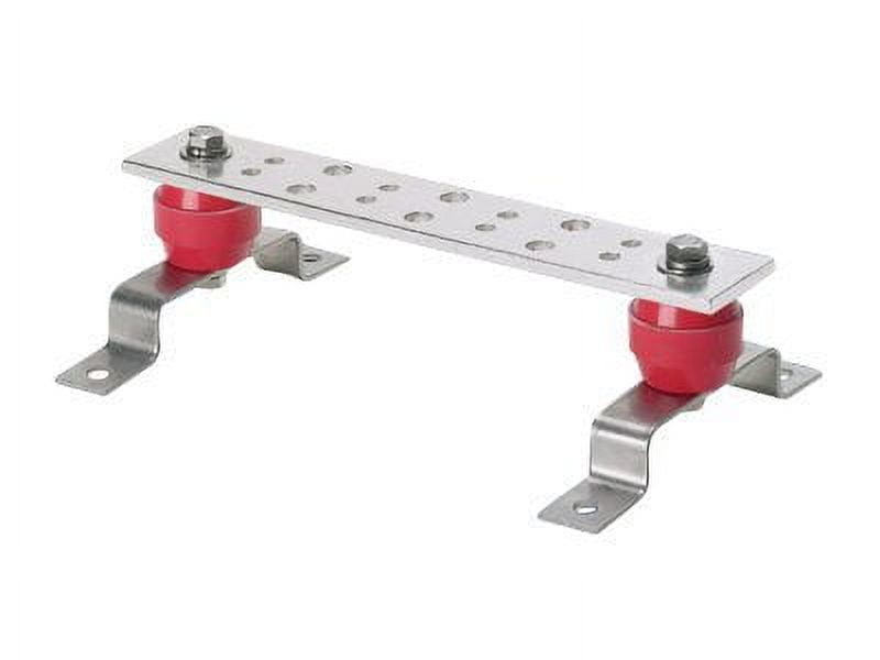 Panduit Busbar,Copper,Grounding Bar L 10in GB2B0304TPI-1 - Walmart.com