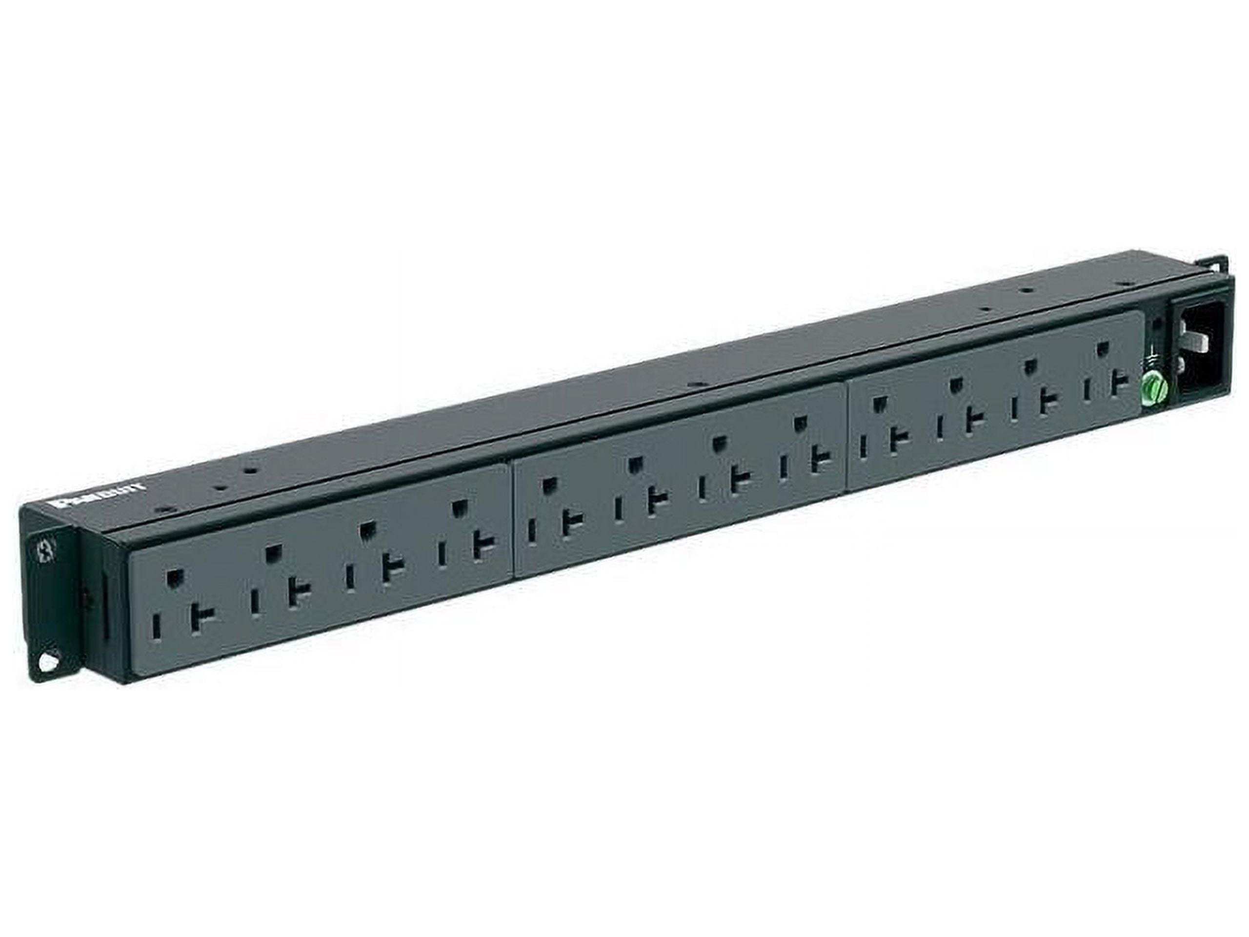Panduit P12B01M Horizontal Basic Power Distribution Unit - Walmart.com
