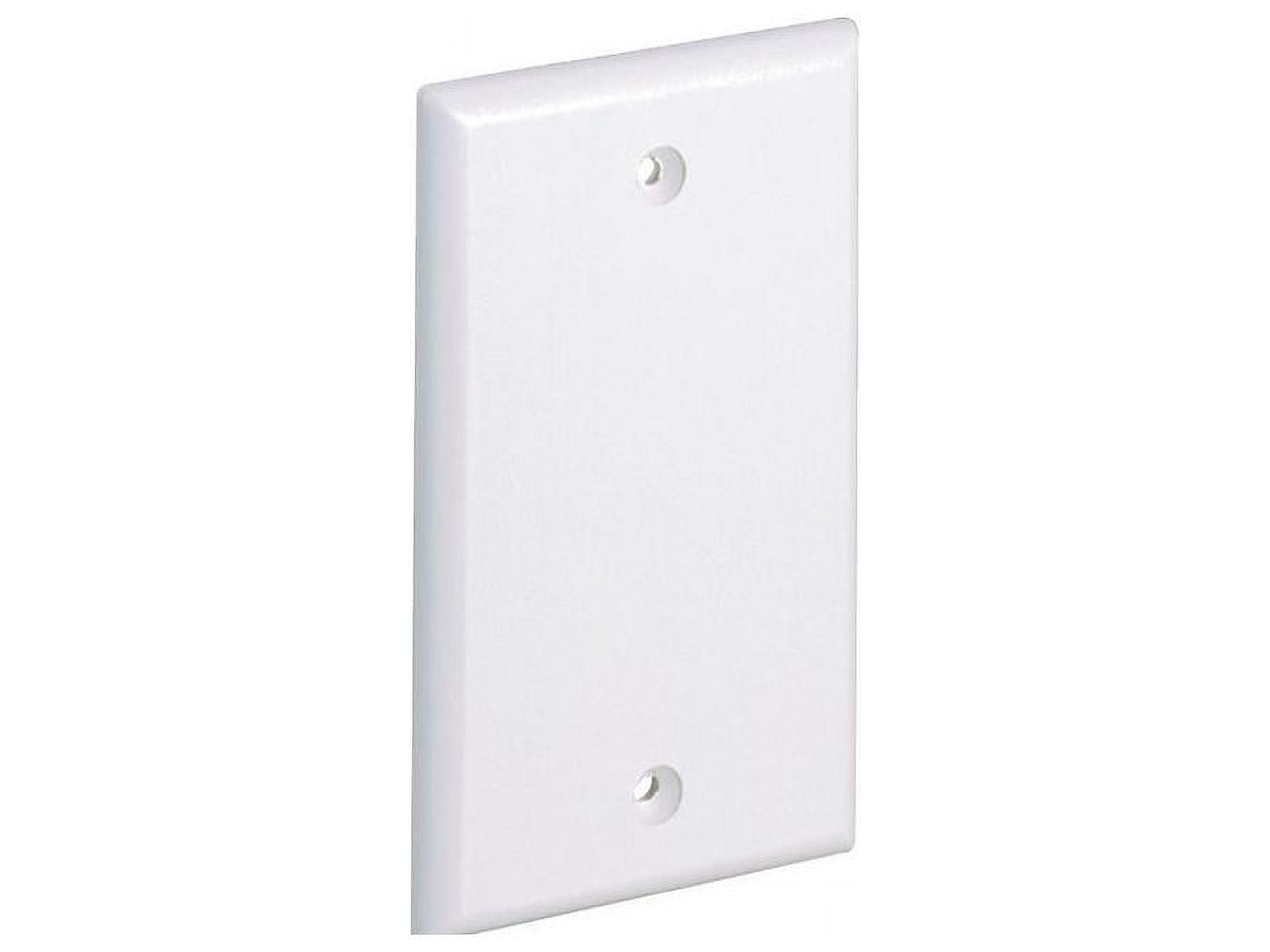 Panduit Blank Cover Faceplate CPNWH - Walmart.com
