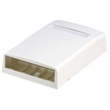 Panduit CBX4BL-AY 4-Port Surface Mounting Box for LD3/LDPH3/LD5/LDPH5 ...