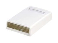 Panduit CBX4BL-AY 4-Port Surface Mounting Box for LD3/LDPH3/LD5/LDPH5 ...