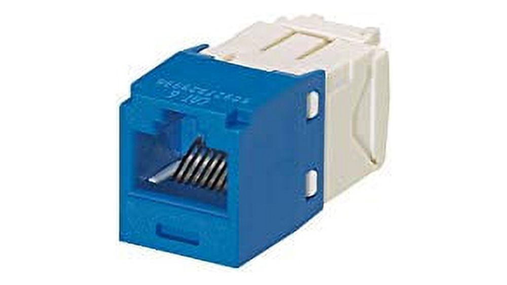 Panduit CJ688TGBU Category-6 8-Wire TG-Style Jack Module, Blue ...