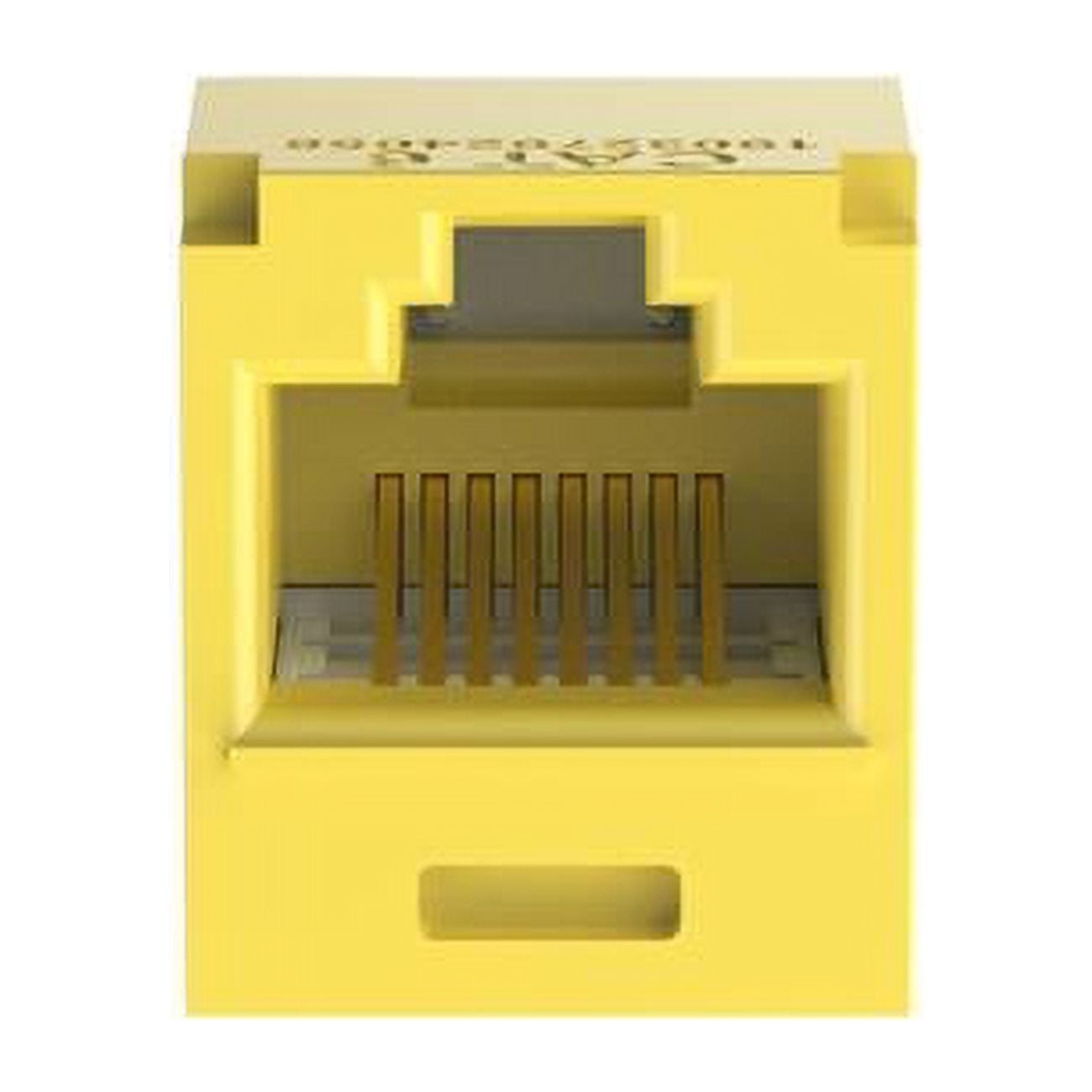 Panduit CJ688TGYL Mini-Com TX6-Plus Category-6 Jack, RJ45, CAT6 UTP ...