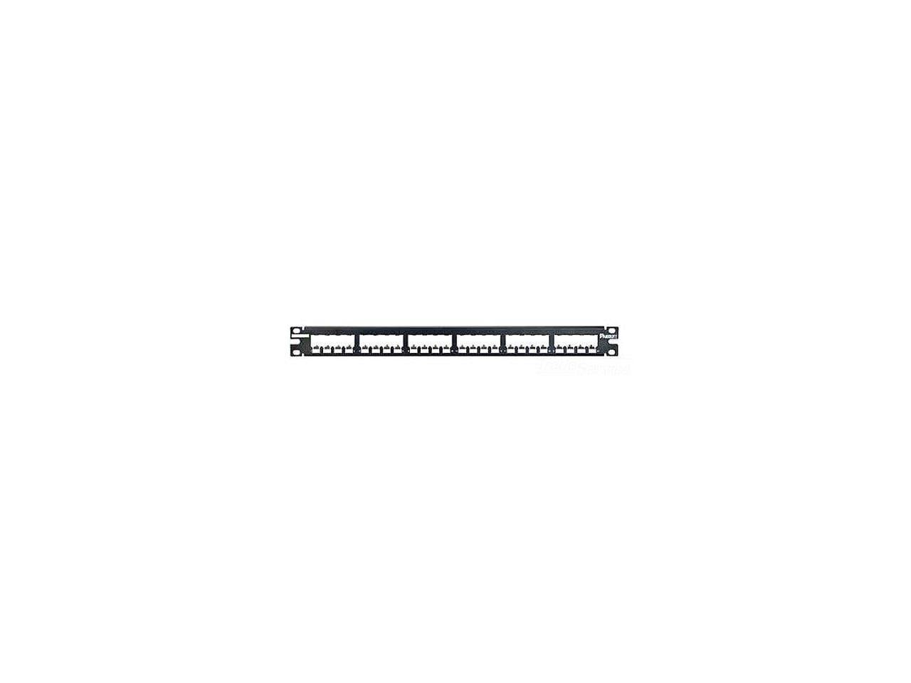 Panduit CP24BLY 24pt All Metal Modular Patch Panel 1 Ru - Walmart.com