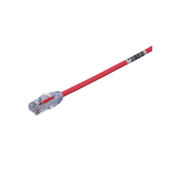 Panduit Cat.6a UTP Patch Network Cable UTP28X3RD - Walmart Business ...