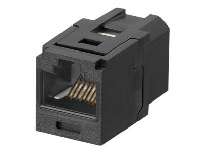 Panduit Coupler Module,RJ45,Cat6,Black CC688BL - Walmart.com
