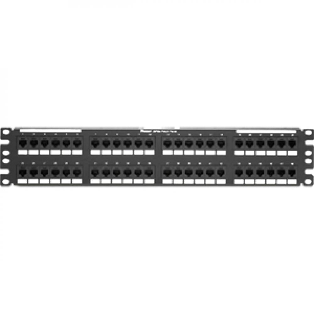 Panduit DP48688TG 48-Port Network Patch Panel - 48 x RJ-45 - 48 Port(s ...