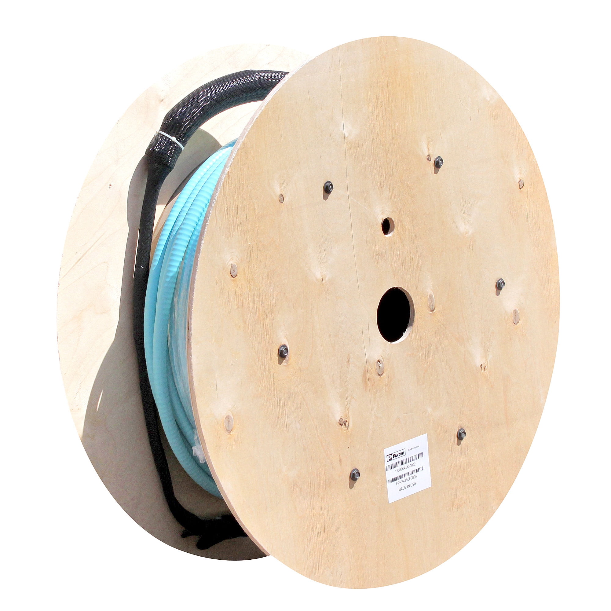 Panduit FPPX4855F080A 48 Fiber Armored MC, PVC Coated, Direct Burial ...