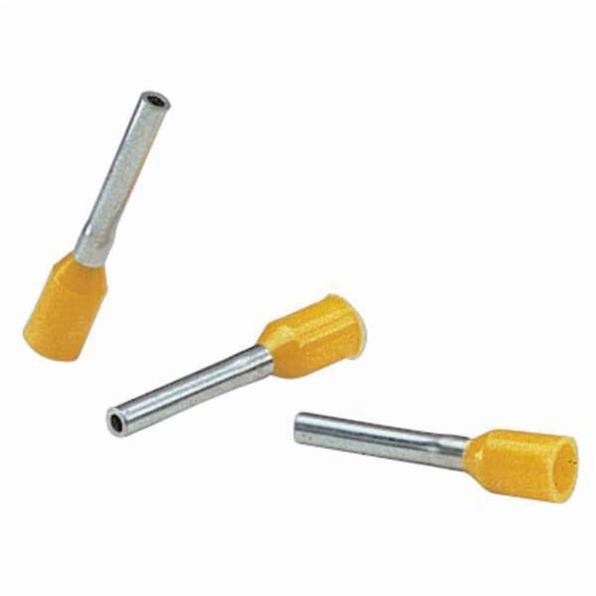 Panduit Ferrule,Tin,Copper,10 AWG,PK100 FSD82-12-C - Walmart.com