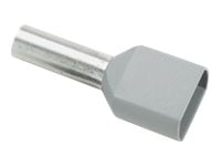 Panduit Ferrule,Tin,Copper,18 AWG,PK500 FTD76-10-D - Walmart.com