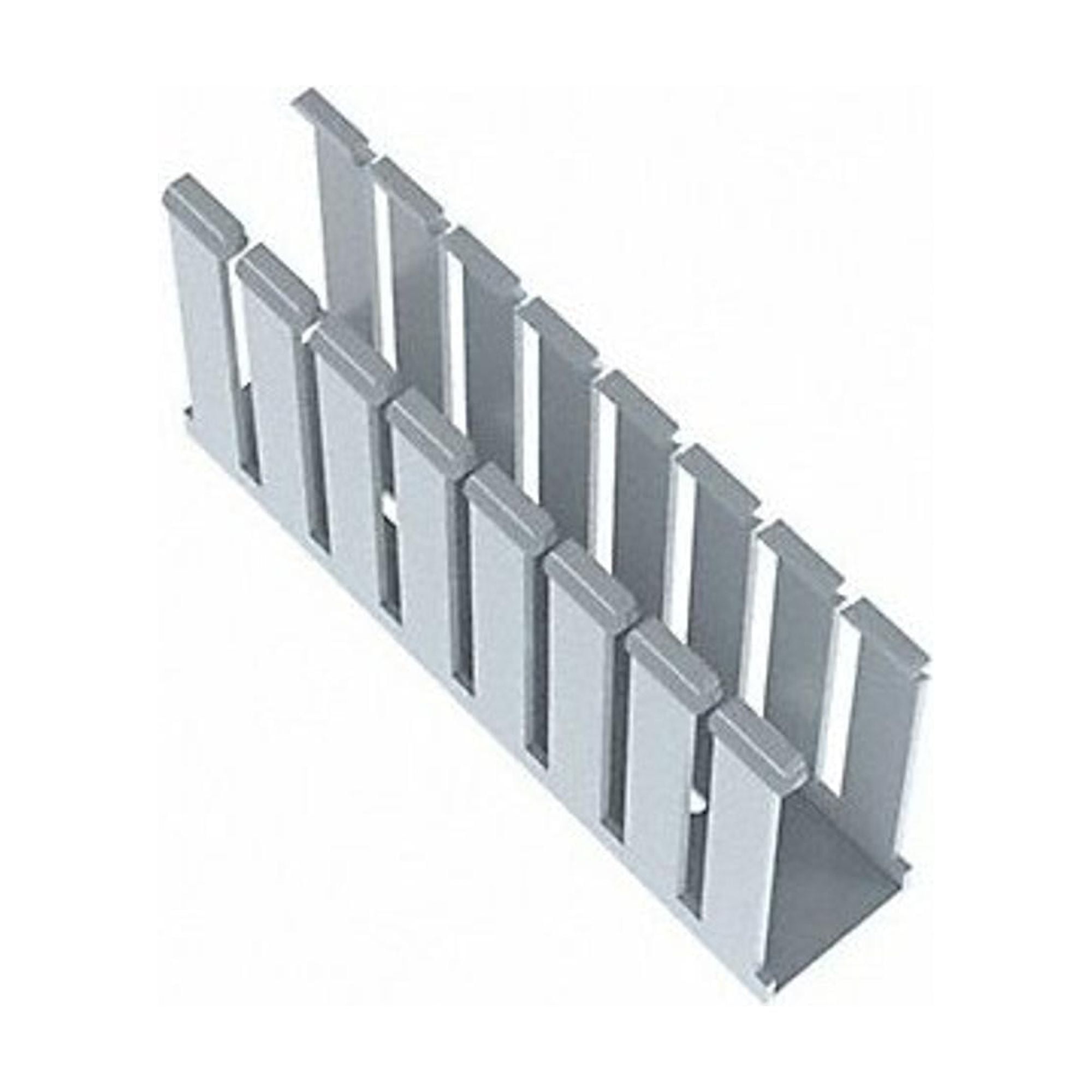 Panduit G1.5X4LG6 Type G Wide Slot Wiring Duct, Lead-Free PVC, Light ...