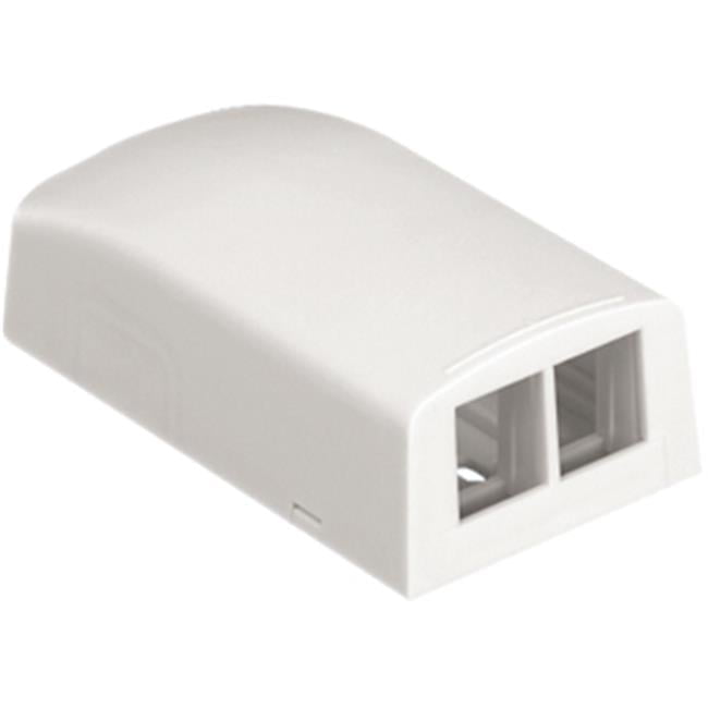 Panduit NK2BXWH-A NK 2PT SURFACE MOUNT BOX WHT - Walmart.com