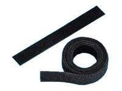 Cable Tie, 75 ft L, 1/4 in Max Bundle Dia., Black, Nylon, 50 lb ...