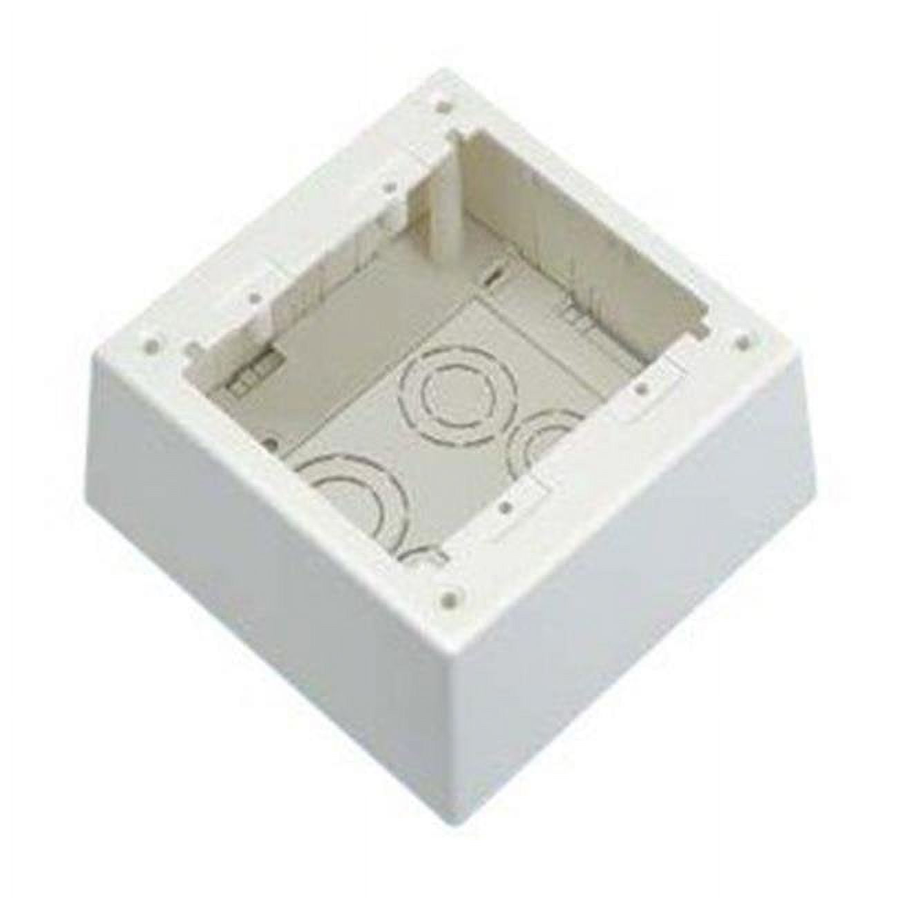 Panduit JBP2DIW Pan-Way Low Voltage Surface Mount Box - Off White ...