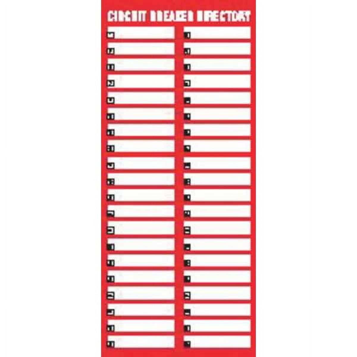 Panduit Label,5 1/2 in,Paper,PK5 PES-S1 - Walmart.com