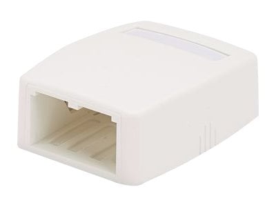 Panduit MINI-COM - Surface mount box - surface mountable - off white ...