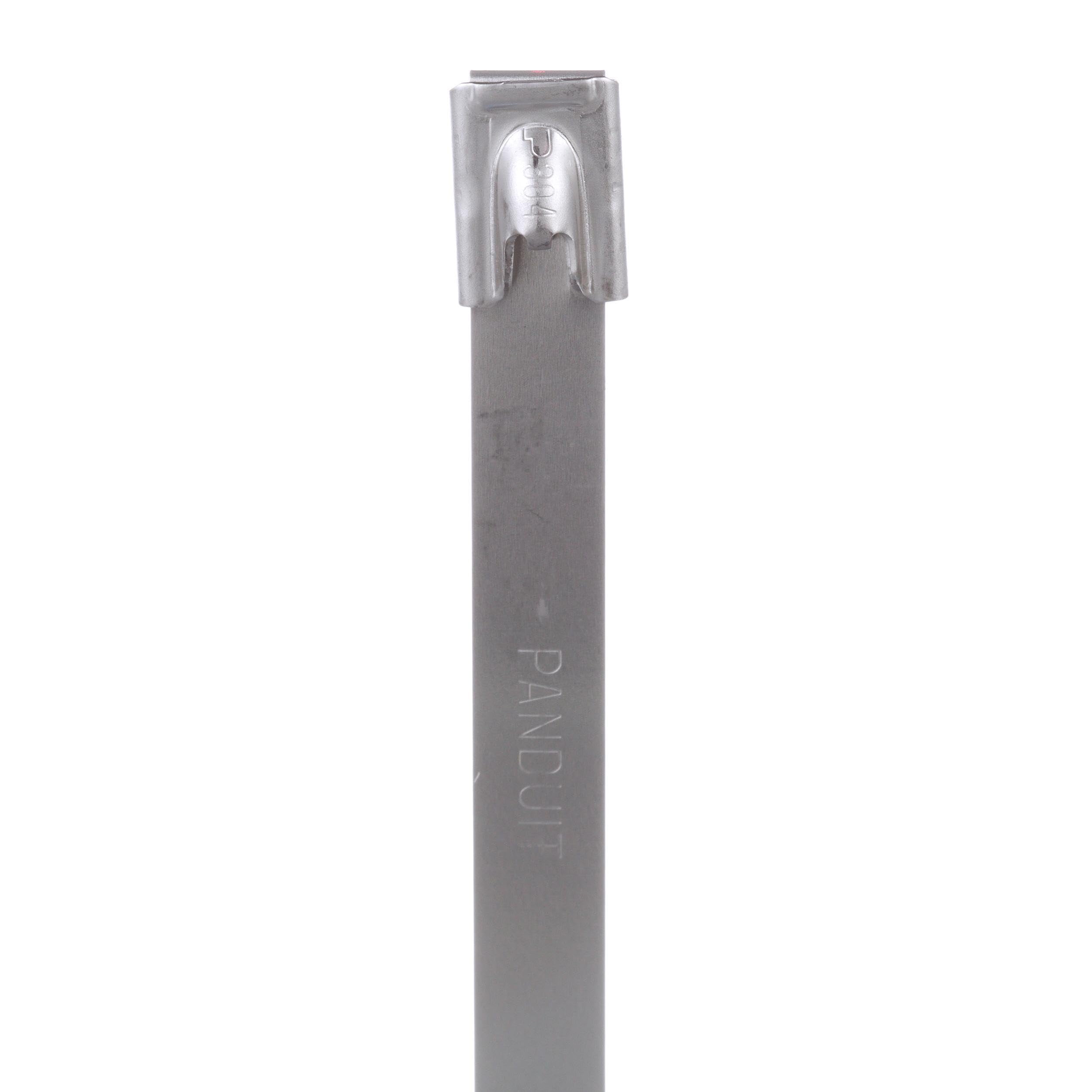 Panduit MLT4H-LP Stainless Steel Cable Tie, Heavy, 4-Inch Bundle ...
