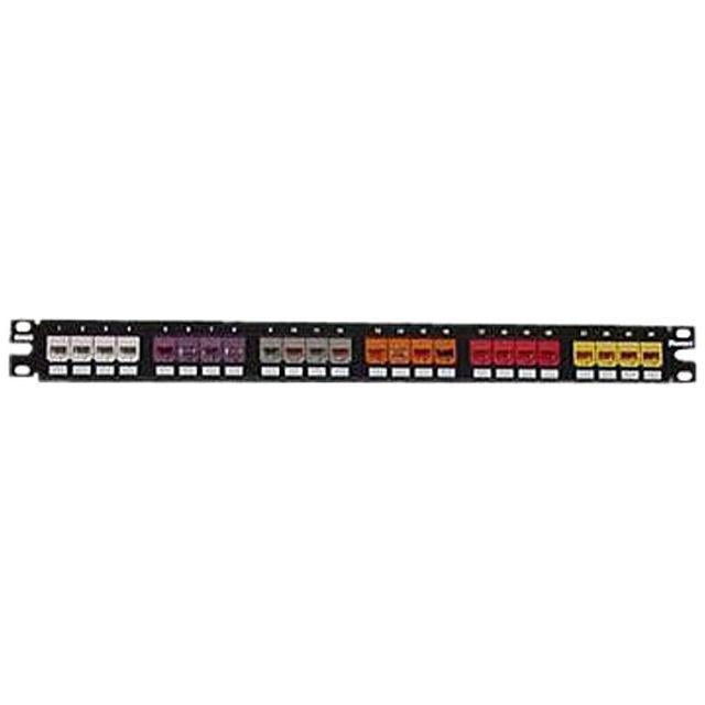 Panduit Mini-Com CPP24FMWBL 24-Port Modular Patch Panel - Walmart.com