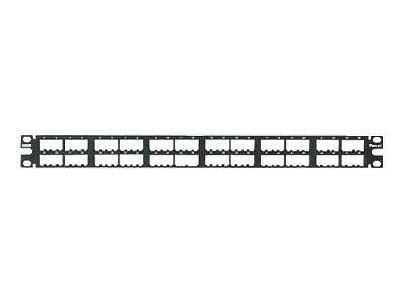 Panduit Mini-com High Density Modular Patch Panel Black 1u 19"/23" 48 ...