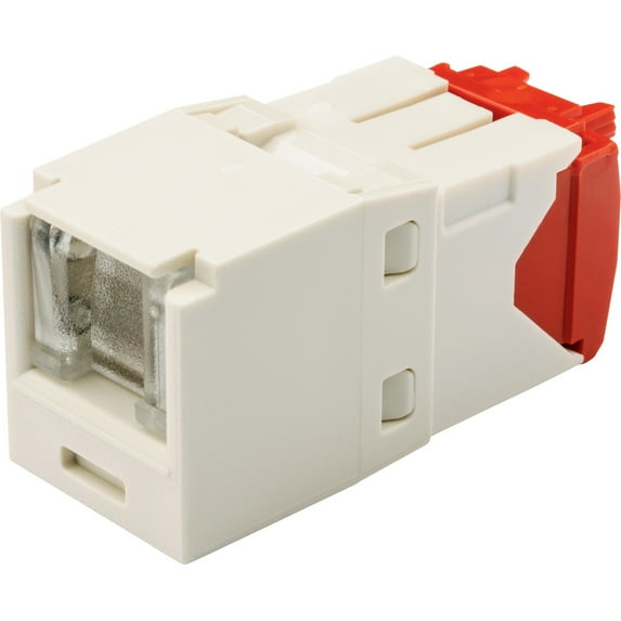Panduit Mini-com Tx-5e Utp Jack Module - Modular Insert - Rj-45 - Off White - Walmart.com