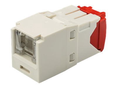 Panduit Mini-com Tx-5e Utp Jack Module - Modular Insert - Rj-45 - Off ...