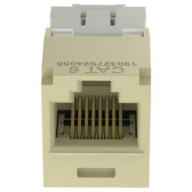 Panduit Mini-com Tx6 Plus Modular Insert Electric Ivory 1 Port (pack Of 24) - Walmart.com