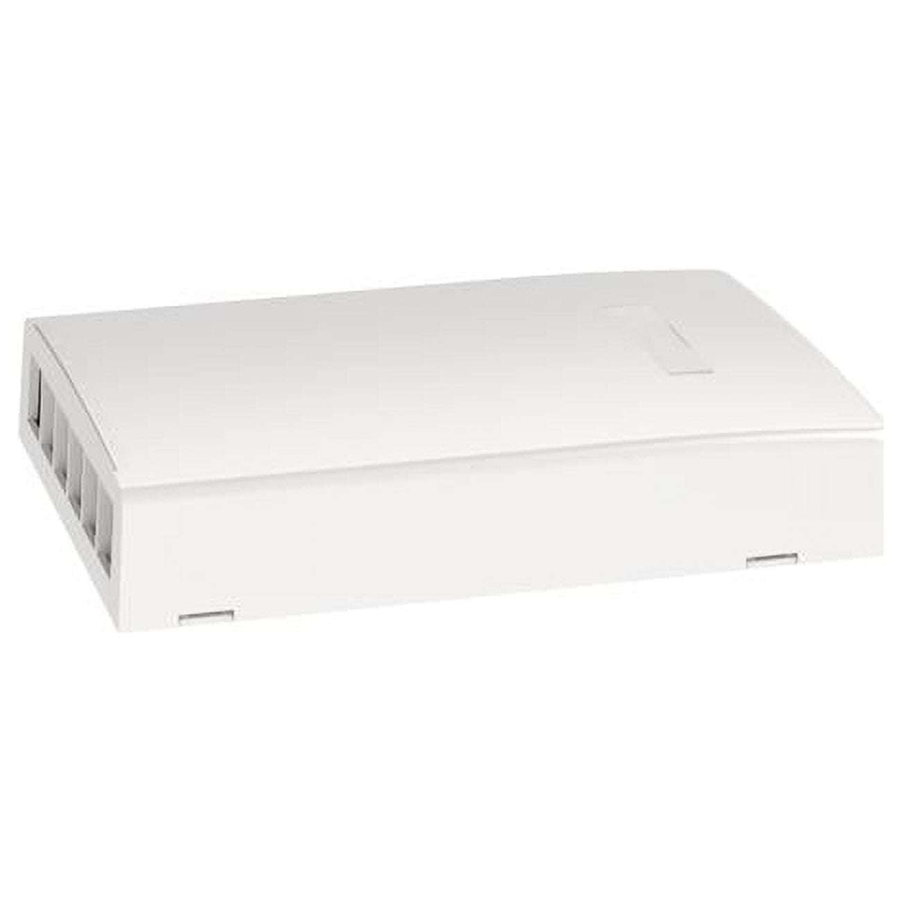 Panduit NK6BXWH-AY Surface Mount Box Up to Six Netkey Module White ...