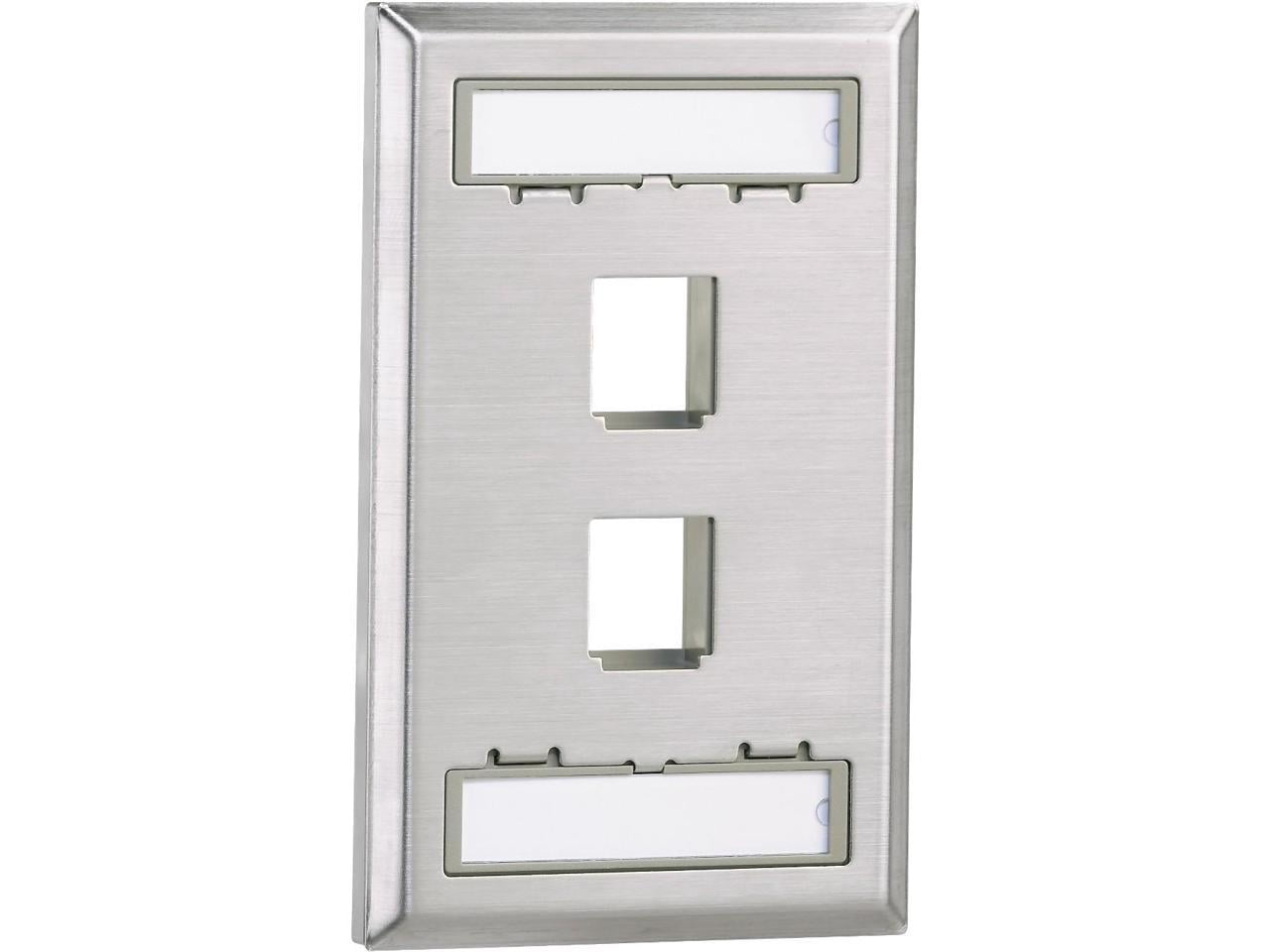 Panduit NKF2S Faceplate - Walmart.com