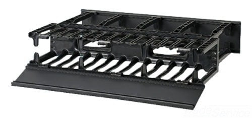 Panduit NM2 Horizontal Cable Manager, Black - Walmart.com