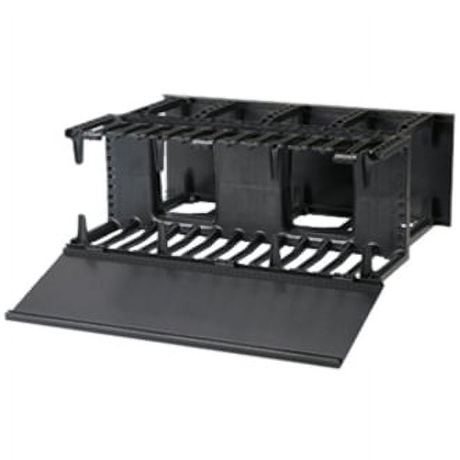 Panduit NM4 Horizontal Cable Manager, Black - Walmart.com