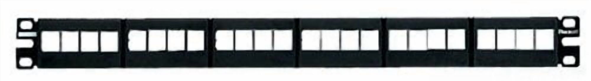 Panduit Netkey Nkfp24y Modular Patch Panel - 24 (nkfp24y) - Walmart.com