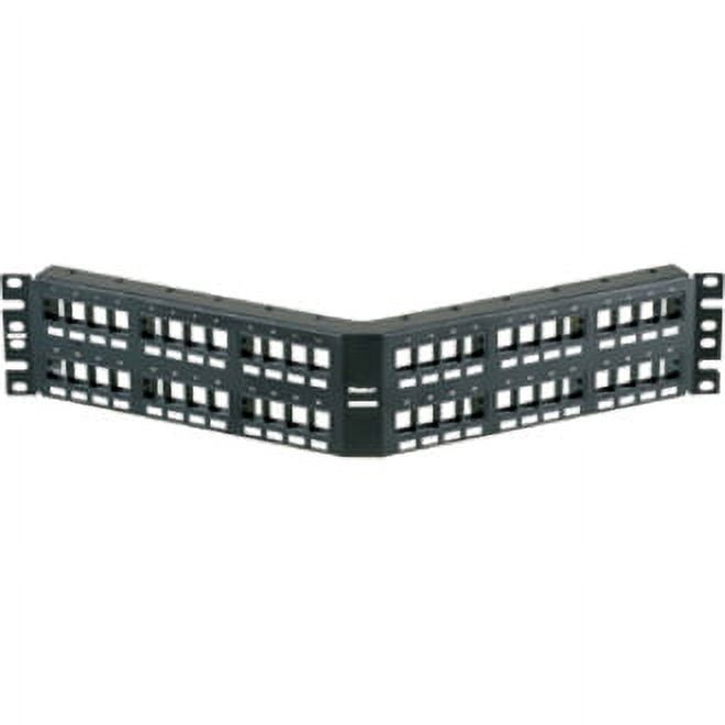 Panduit Netkey Flush Mount Modular Patch Panel Patch Panel 2u 19"/23 ...