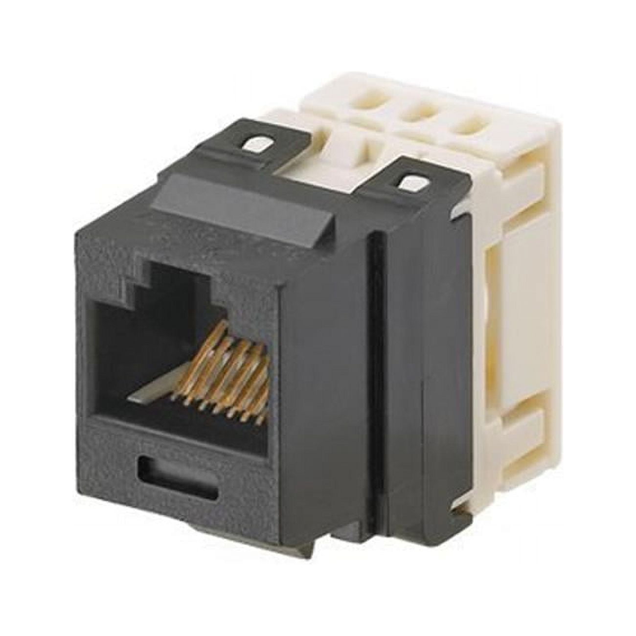 Panduit Netkey Nk688mbl Cat.6 Connector - 1 X Rj-45 - Black (nk688mbl ...