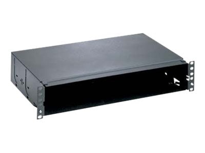 Panduit Opticom Rack Mount Fiber Trays - Rack cable enclosure - black ...