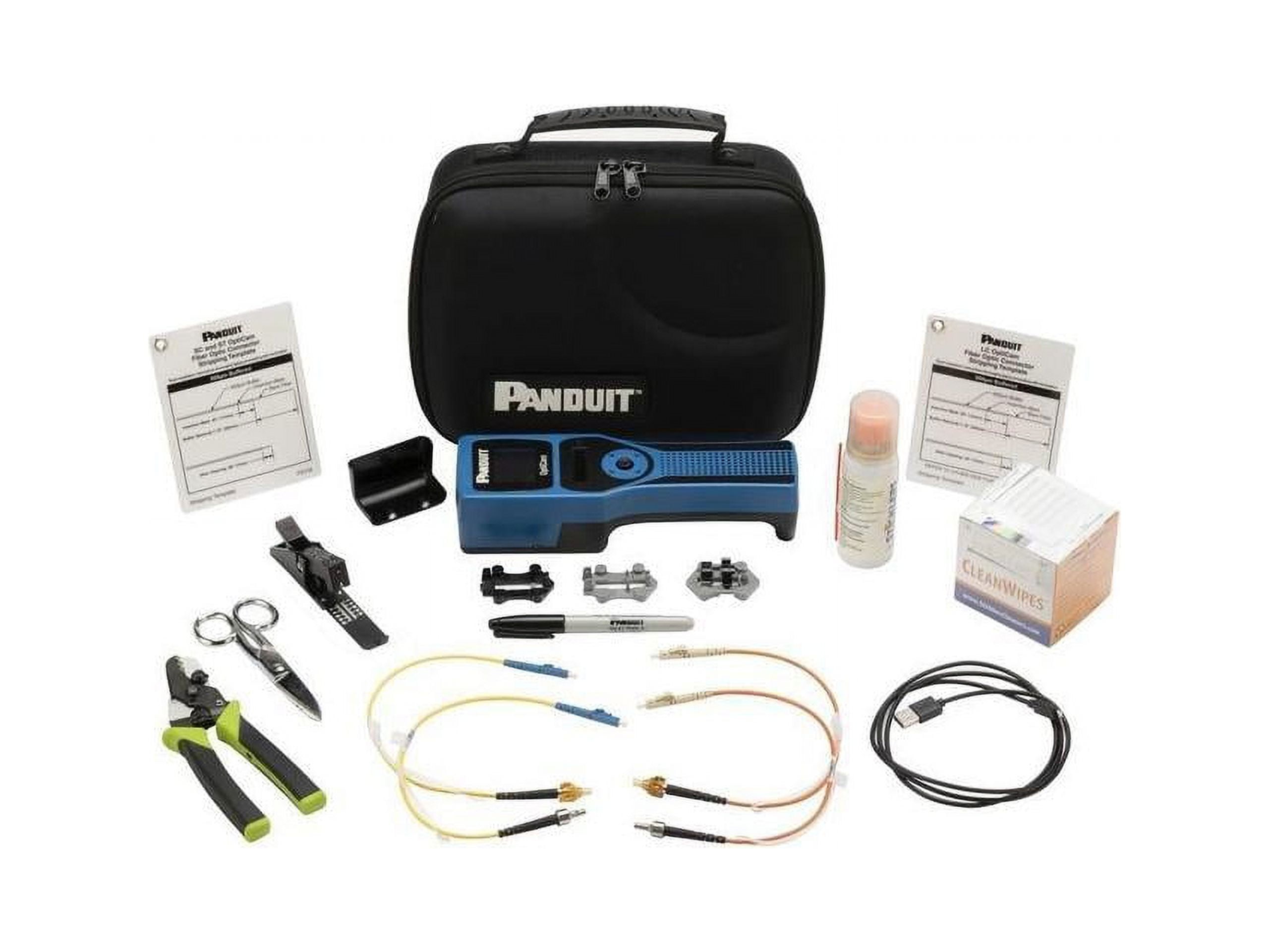 Panduit OptiCam 2 Tool Kit with Score-and-Snap Cleaver FOCTT2BKIT2 ...