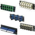 Panduit Opticom Fiber Adapter Panels - Patch Panel - Blue - 8 Ports ...