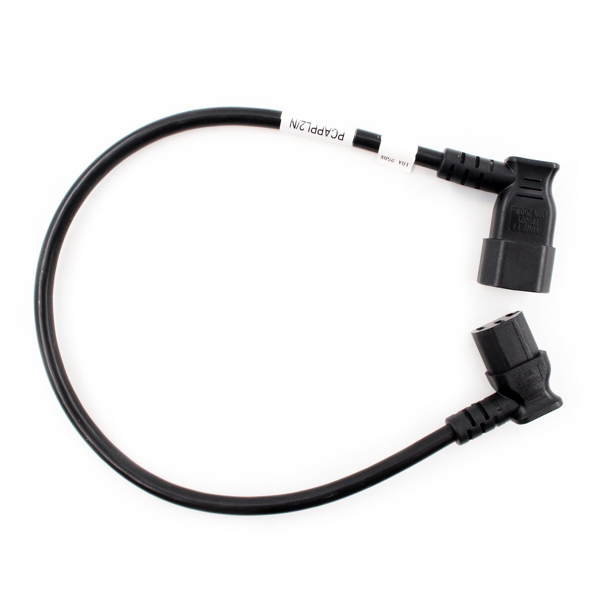 Panduit PCAPPL2/N V-Lock PDU Power Patch Cable, Right Angle, Male to ...