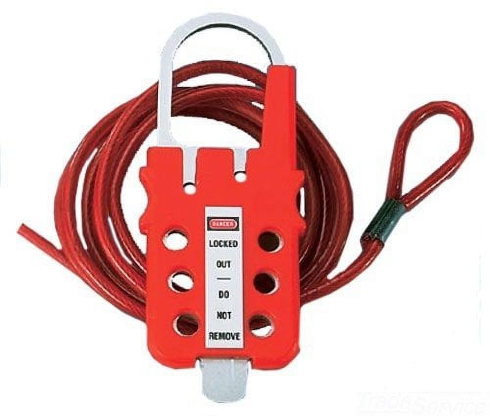 Panduit PSL-MLD Multiple Lockout Device, Red - Walmart.com