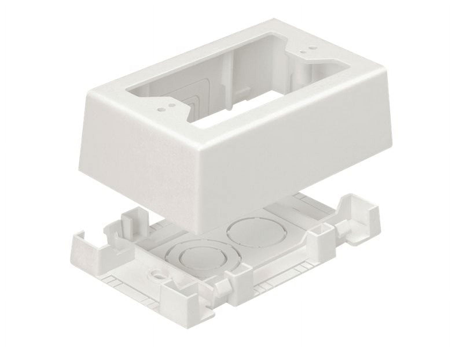 Panduit Pan-Way - Surface mount box - off-white - 1-gang - Walmart.com