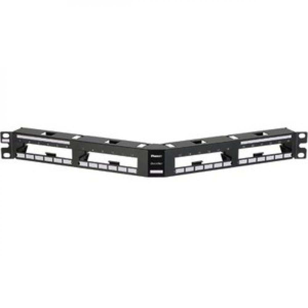 Panduit QuickNet QAPP24BL Modular Patch Panel - 24 x MTP - 24 Port(s ...