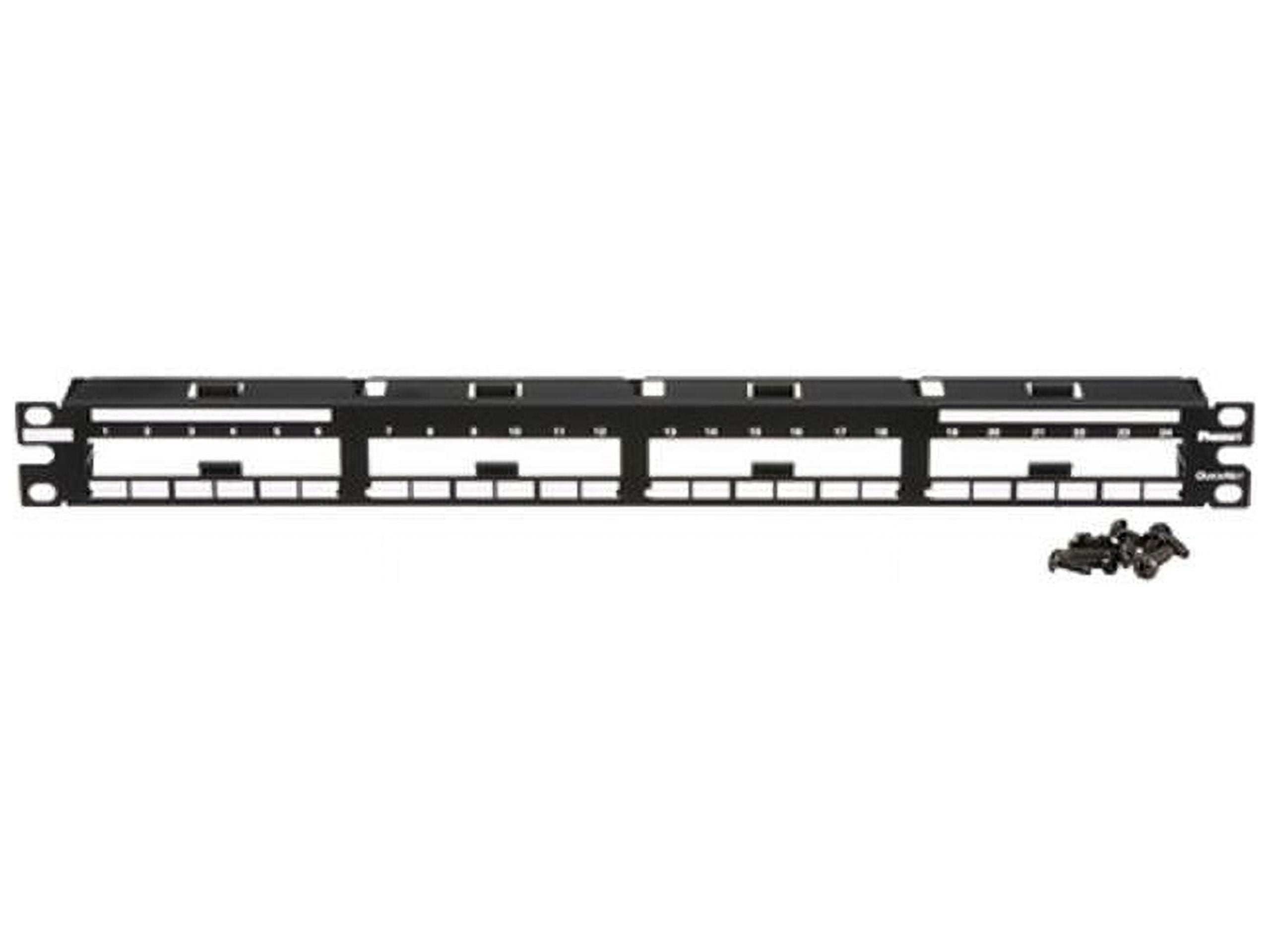 Panduit QuickNet QPP24BL Modular Patch Panel - Walmart.com