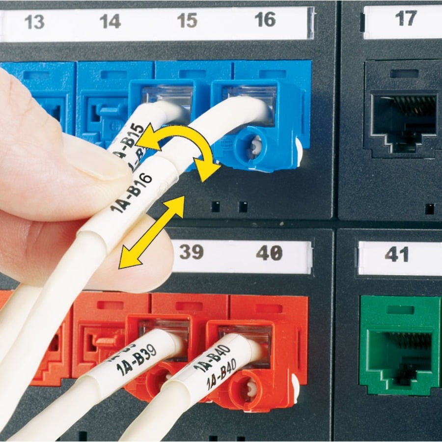 Panduit Turn-Tell P1 Wire & Cable Label - Walmart.com