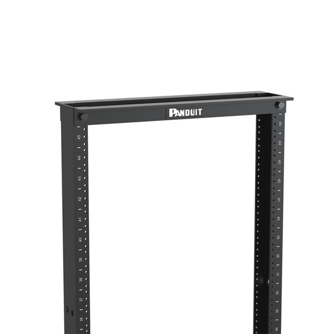 Panduit R2P 84 in. Standard Equipment Rack, Aluminum, Patch Panel ...
