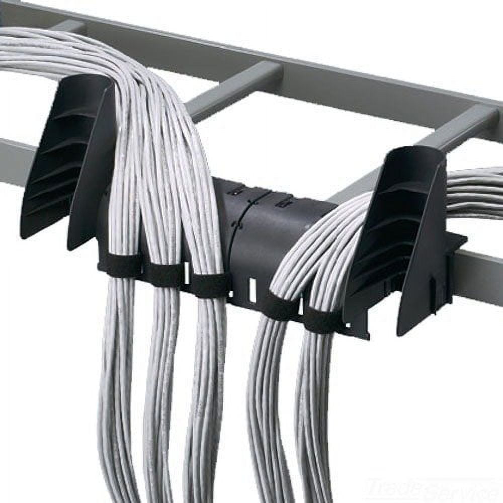 Panduit - Rack Cable Management Kit (waterfall) - Black - Walmart.com