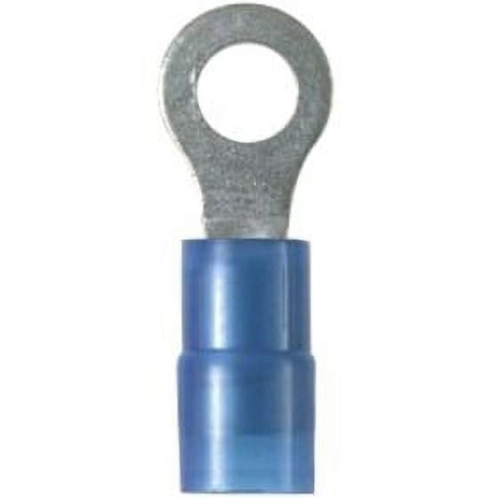 Panduit Ring Terminal,Blue,18 AWG,14 AWG,PK50 PN14-38R-L - Walmart.com